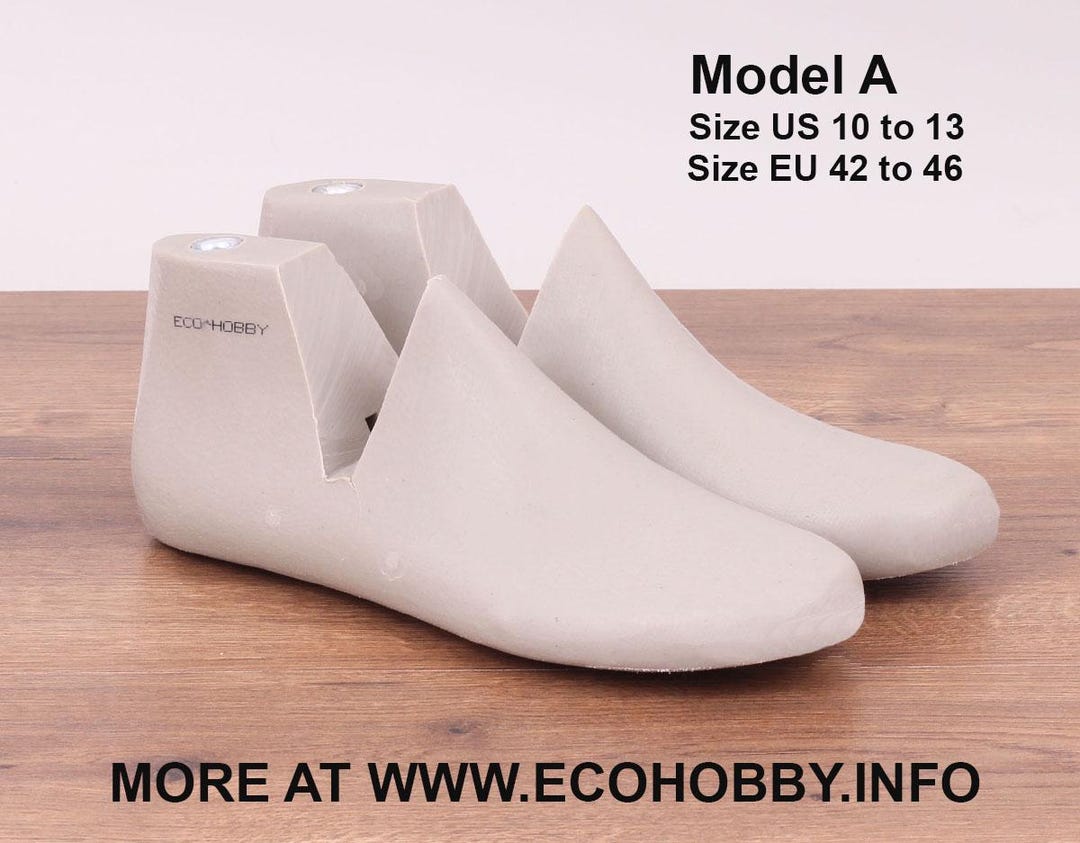 Shoe Lasts Model A. for Shoe Making & Felting, V HINGED. NEW! Size US ...