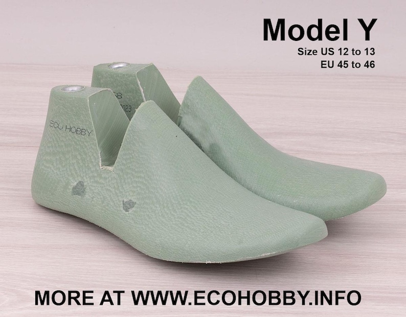 Shoe Lasts Model Y. for Shoe Making & Felting, NEW! V-HINGED! Size US ...