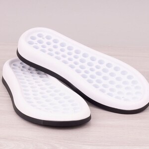 Shoe Soles SAMANTA White, Ladies Sole for Leather and Felted Shoes - Etsy