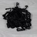 Viscose Thread Black 1.76oz (50g) for Felting, Nuno Felting, Spinning ...