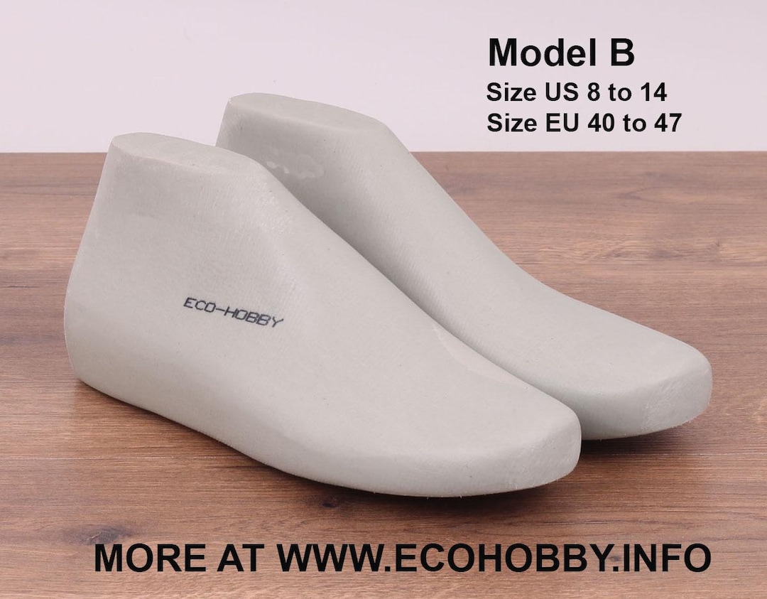Shoe Lasts Model B. for Shoe Making & Sneakers, NEW! Size US 8 to 14 ...