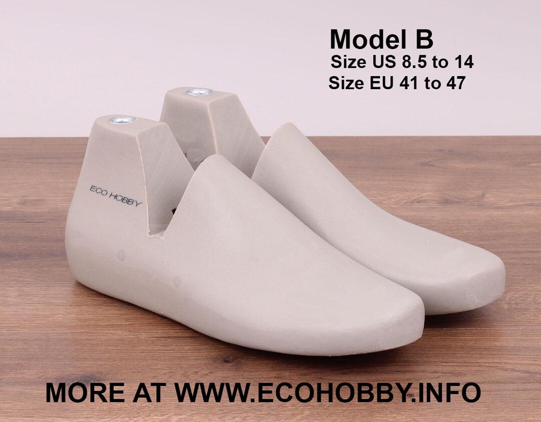 Shoe Lasts Model B. for Shoe Making & Sneakers, New! V-HINGED. Size 9 ...