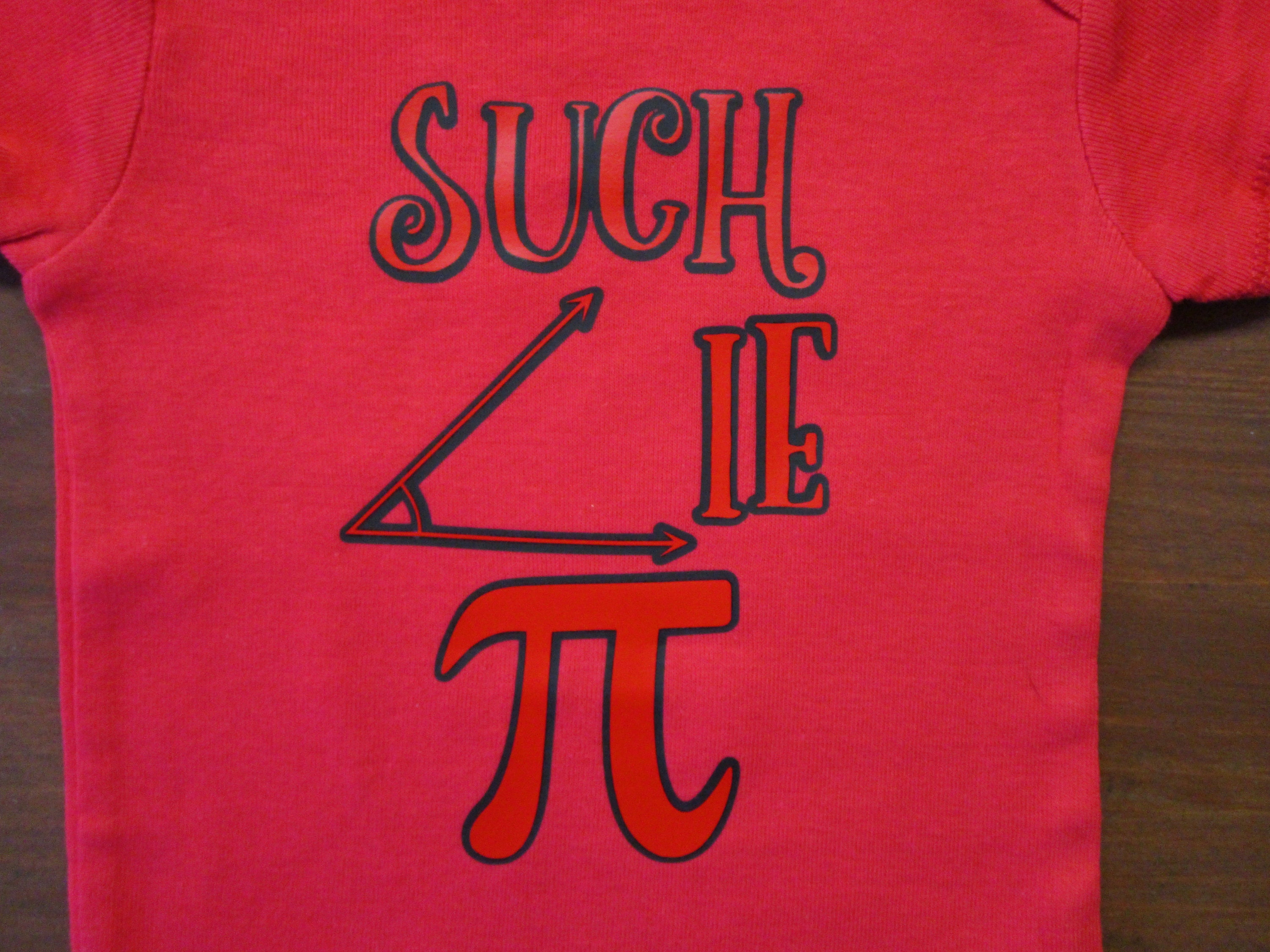 Such Acutie Pi Onesie Math Onesie Nerdy Baby Baby Shower - Etsy