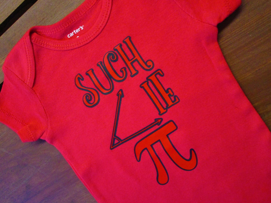 Such Acutie Pi Onesie, Math Onesie, Nerdy Baby, Baby Shower Gift - Etsy