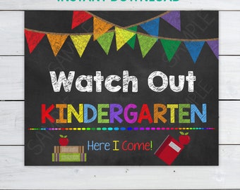 Watch Out Sign - Etsy