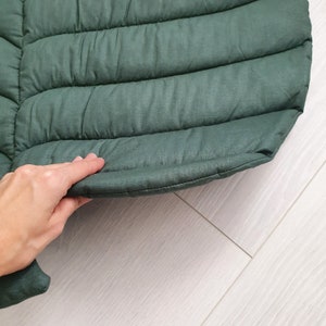 Jungle Theme Nursery Decoration Green Leaf Baby Play Mat Tropical ...