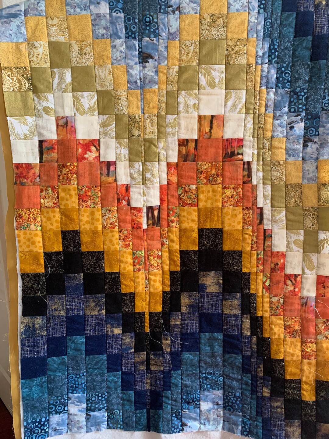 Bargello Finished Art Quilt - Etsy