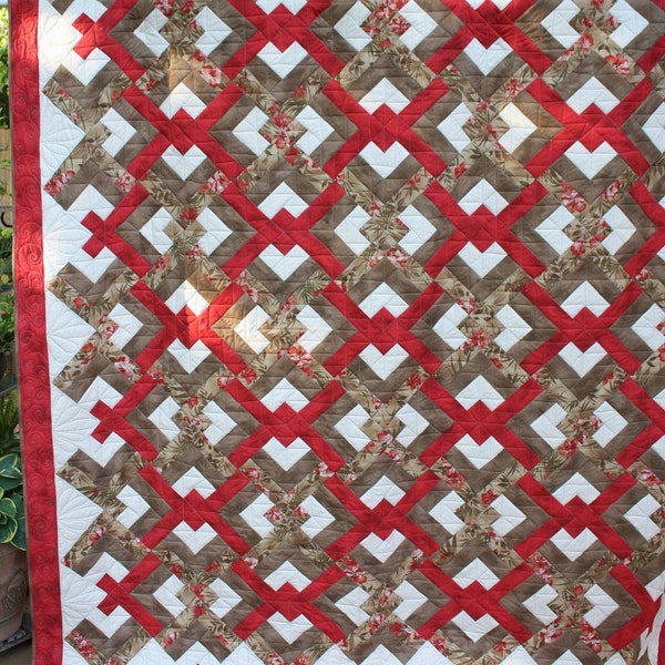 Lovers Knot Quilt - Etsy