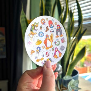 Club Penguin Sticker - Etsy