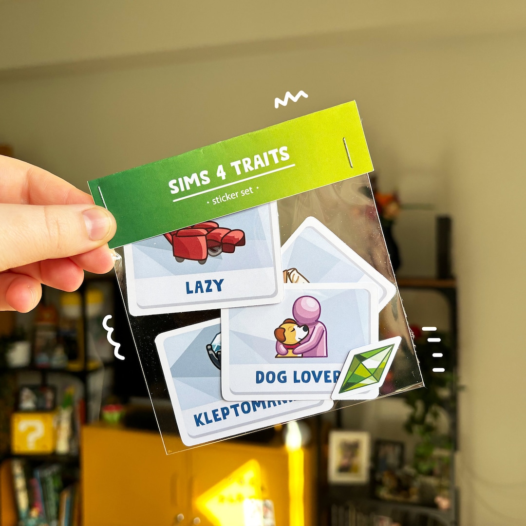 Sims 4 Trait Stickers - Etsy