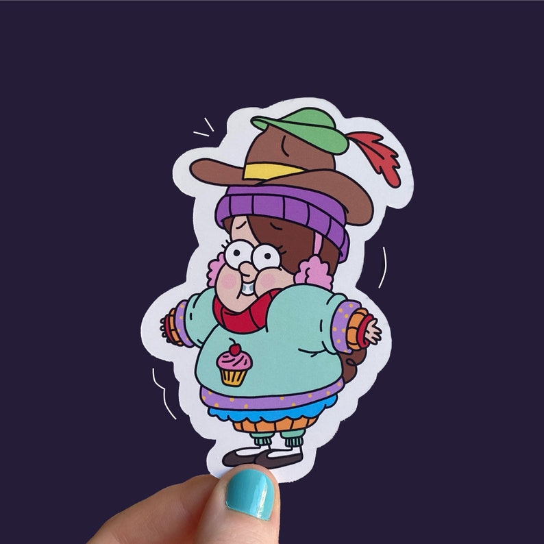 Gravity Falls Mabel Stickers Mabel Pines - Etsy