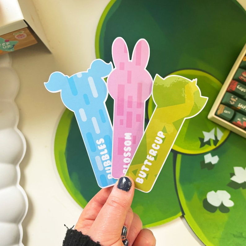 Powerpuff Girls Bookmarks - Etsy