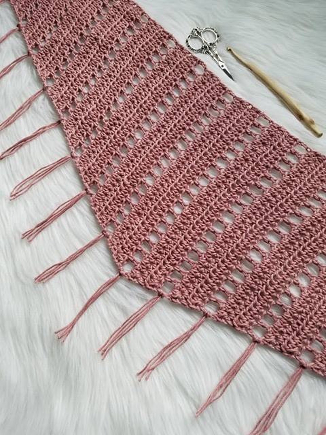 PATTERN ONLY, the Spring Fling Shawl, Crochet Pattern, Shawl, Scarf ...