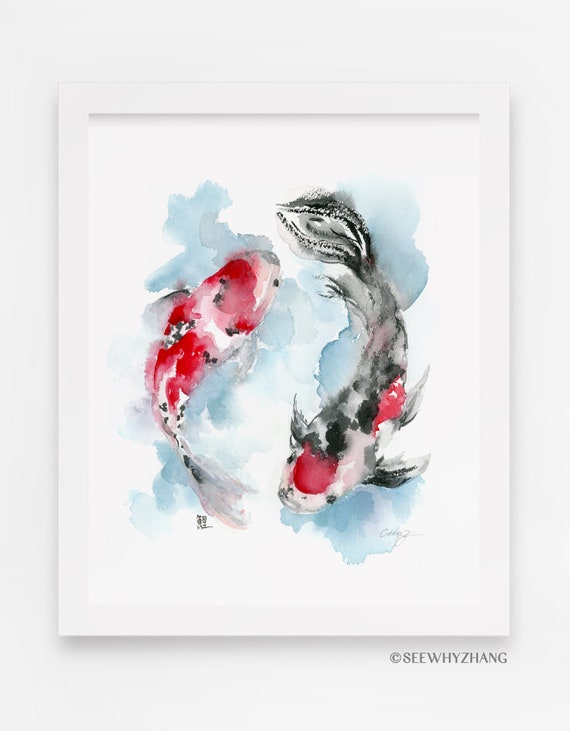 Koi Fish Watercolor Koi Fish Watercolor – Breathtaking Visuals
