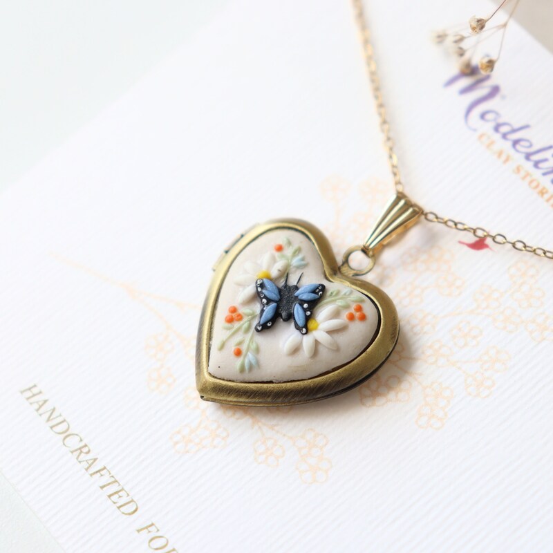 Collares con fotos dentro - Etsy España