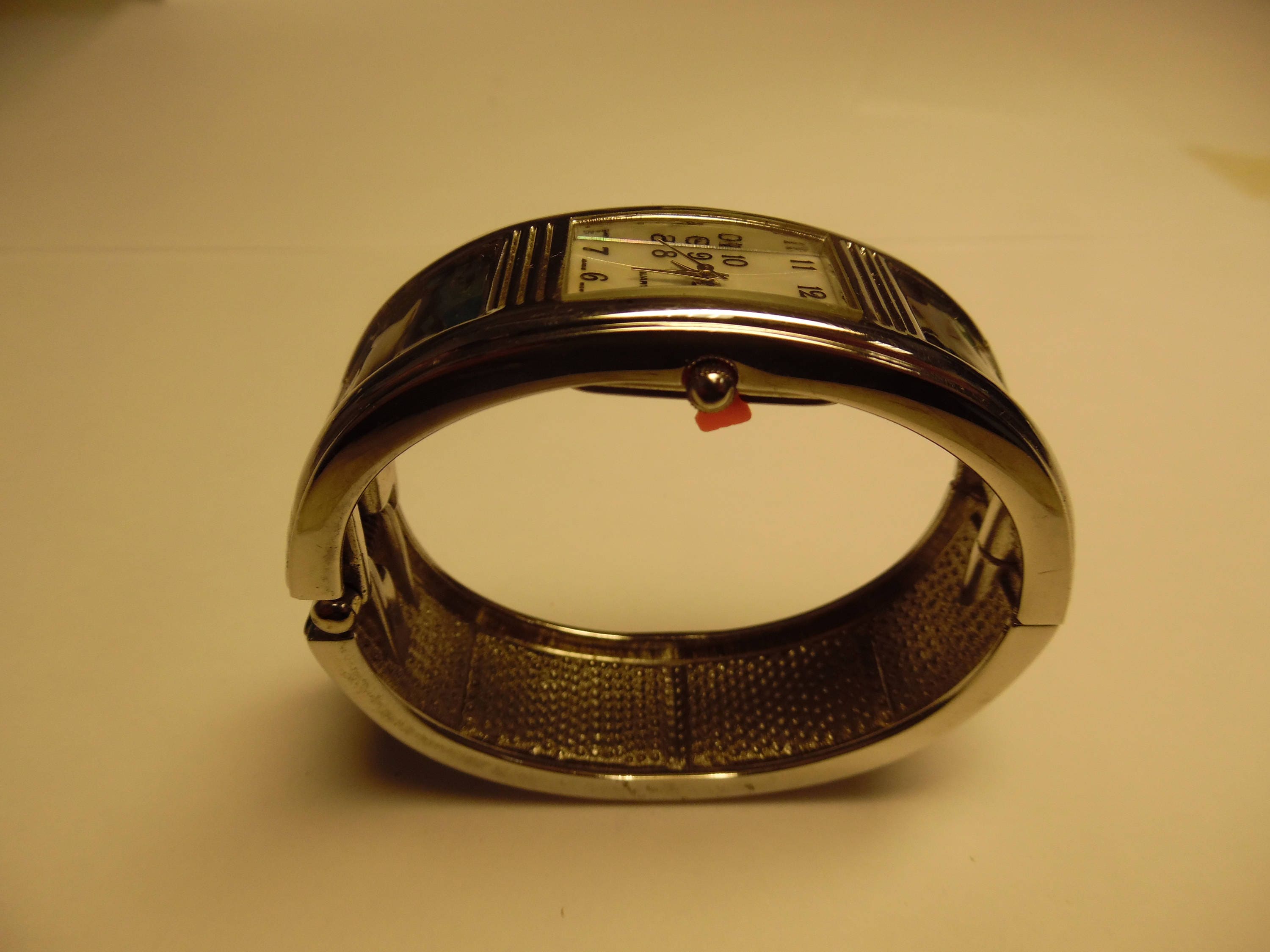 Ladies Quartz Cuff Wrist Watch With Abalone Inserts - Etsy