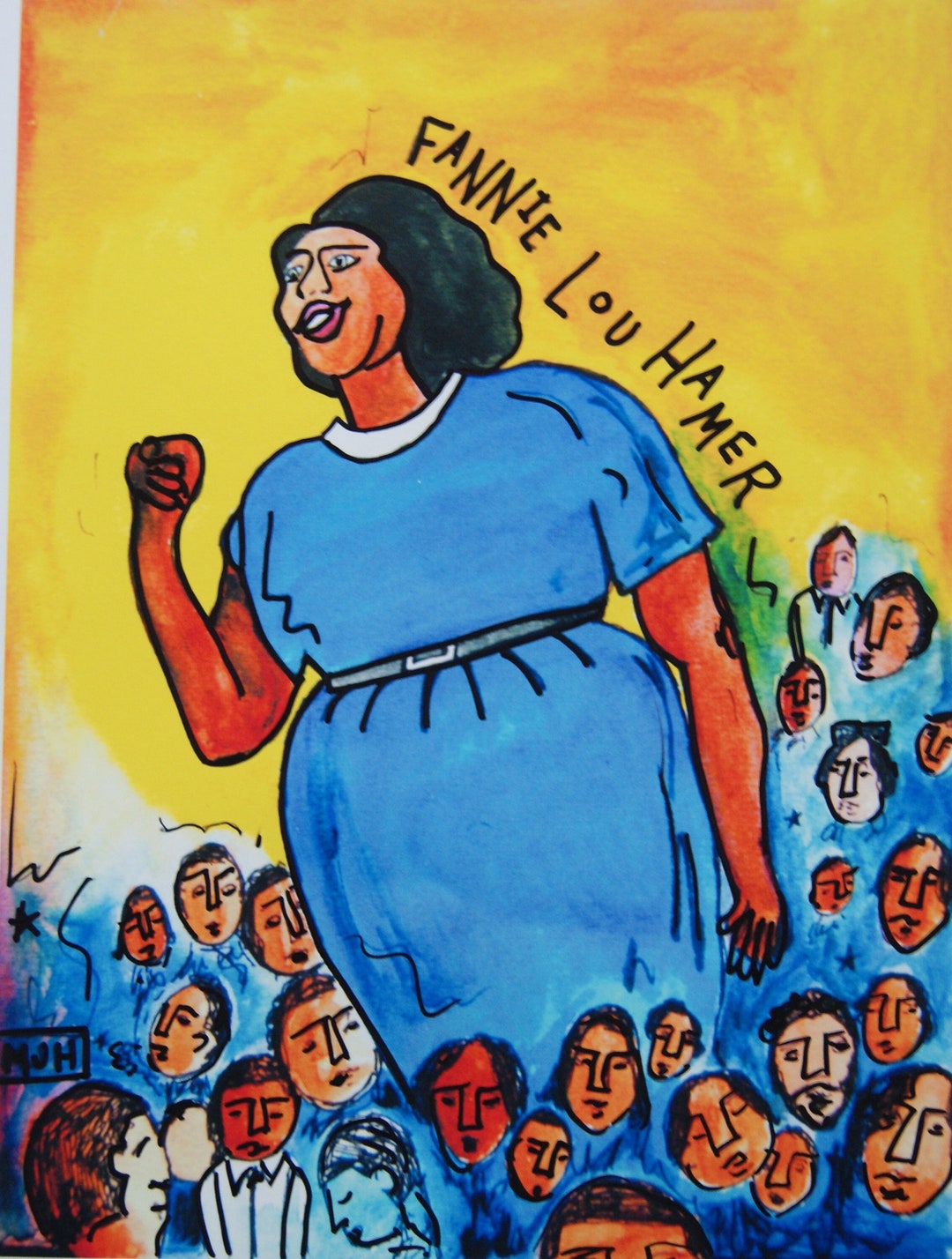 Fanny Lou Hamer, Art Print - Etsy