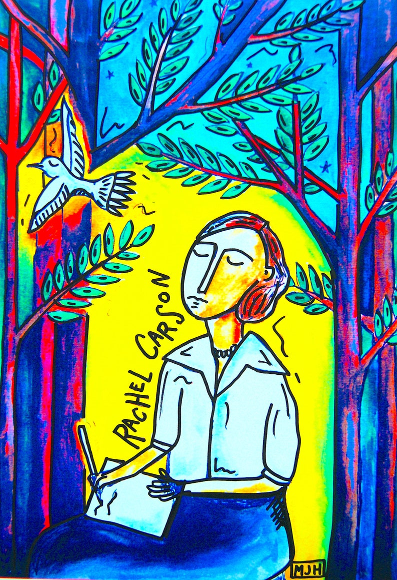 Rachel Carson, Art Print - Etsy