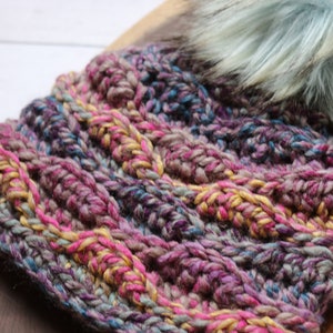 Rosetta Beanie CROCHET PATTERN - Etsy