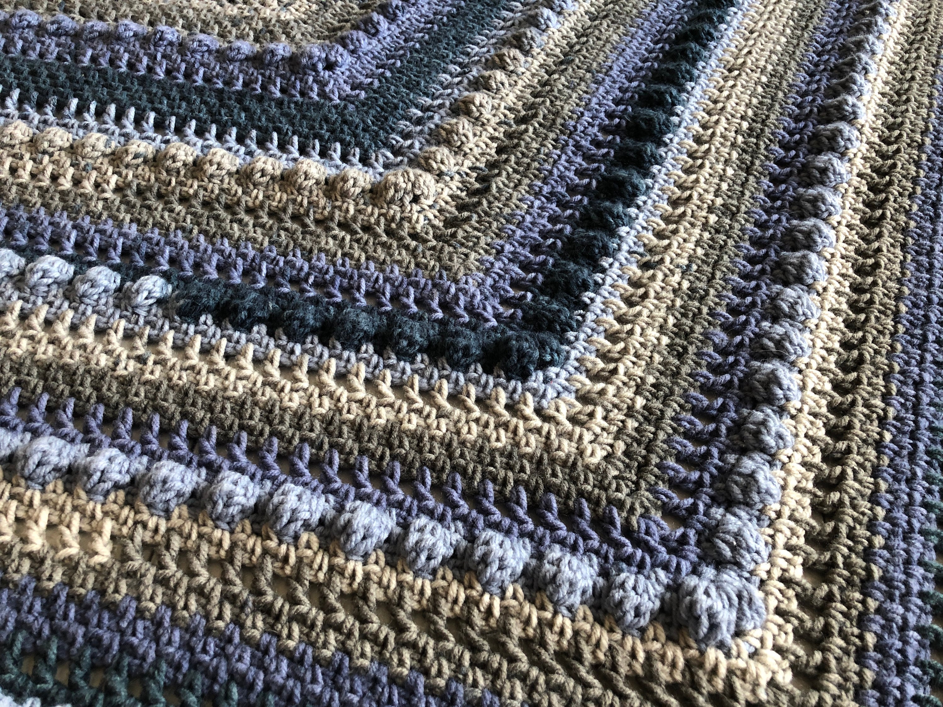 Stormy Seas Crochet Triangle Shawl - CROCHET PATTERN - Etsy Canada