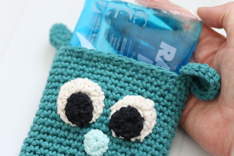 Monster Ice Pack Cover CROCHET PATTERN - Etsy