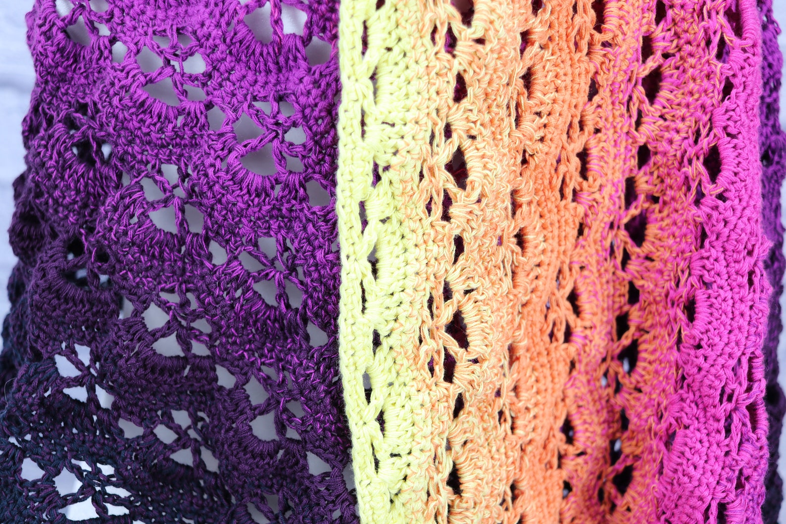 Mountains Shawl CROCHET PATTERN - Etsy