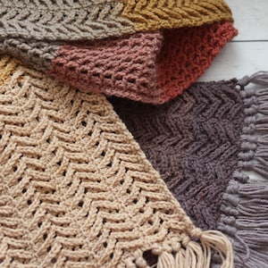 Happy Trails Scarf CROCHET PATTERN - Etsy