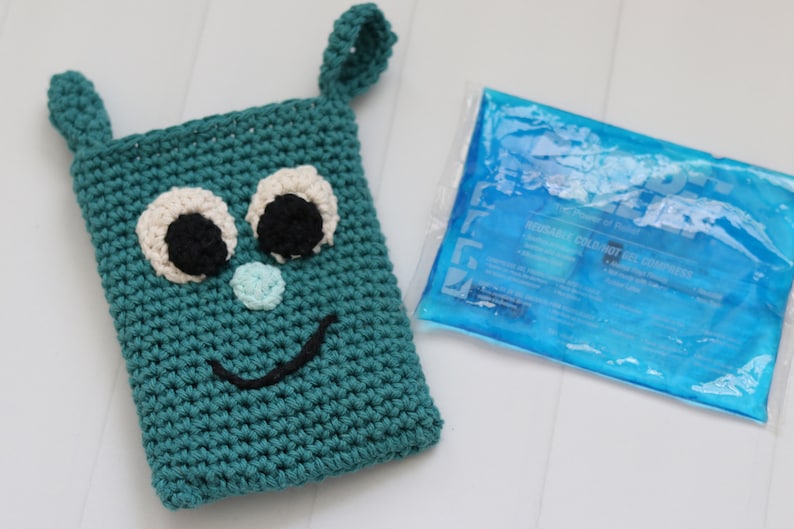 Monster Ice Pack Cover CROCHET PATTERN - Etsy