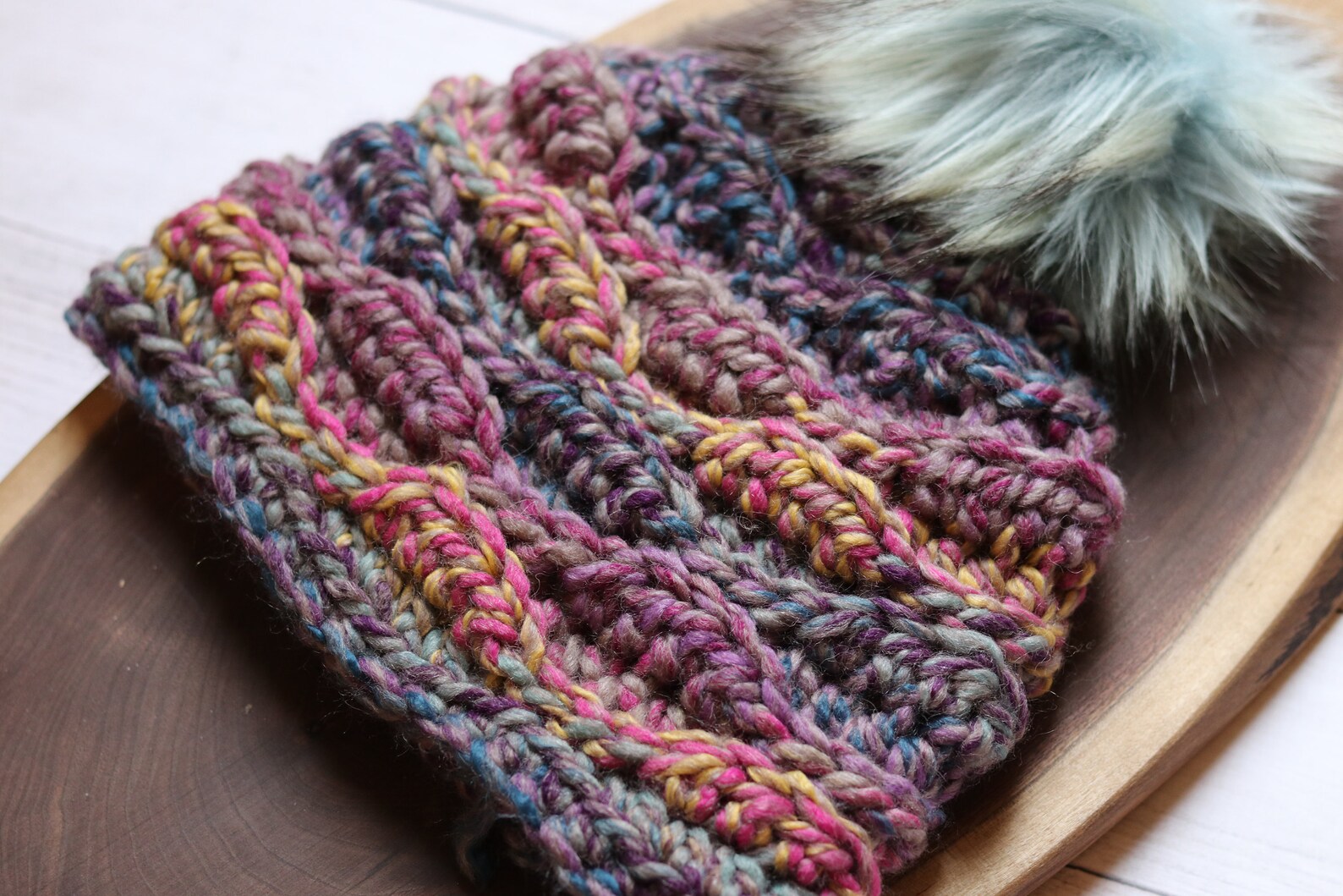 Rosetta Beanie CROCHET PATTERN - Etsy