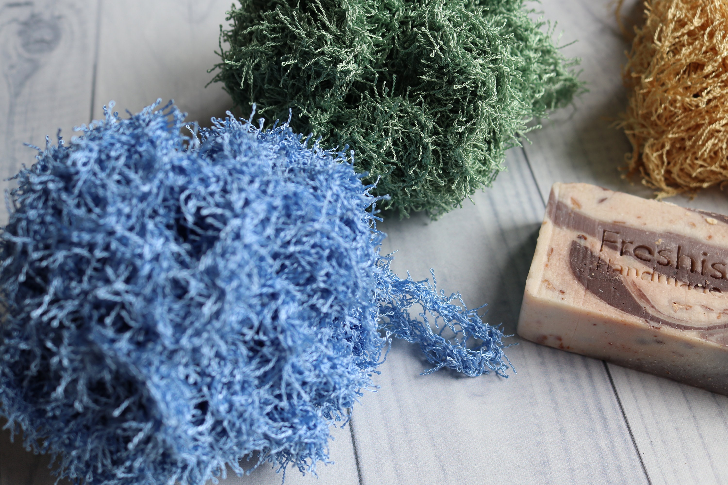 Crochet Bath Shower Pouf - CROCHET PATTERN - Etsy