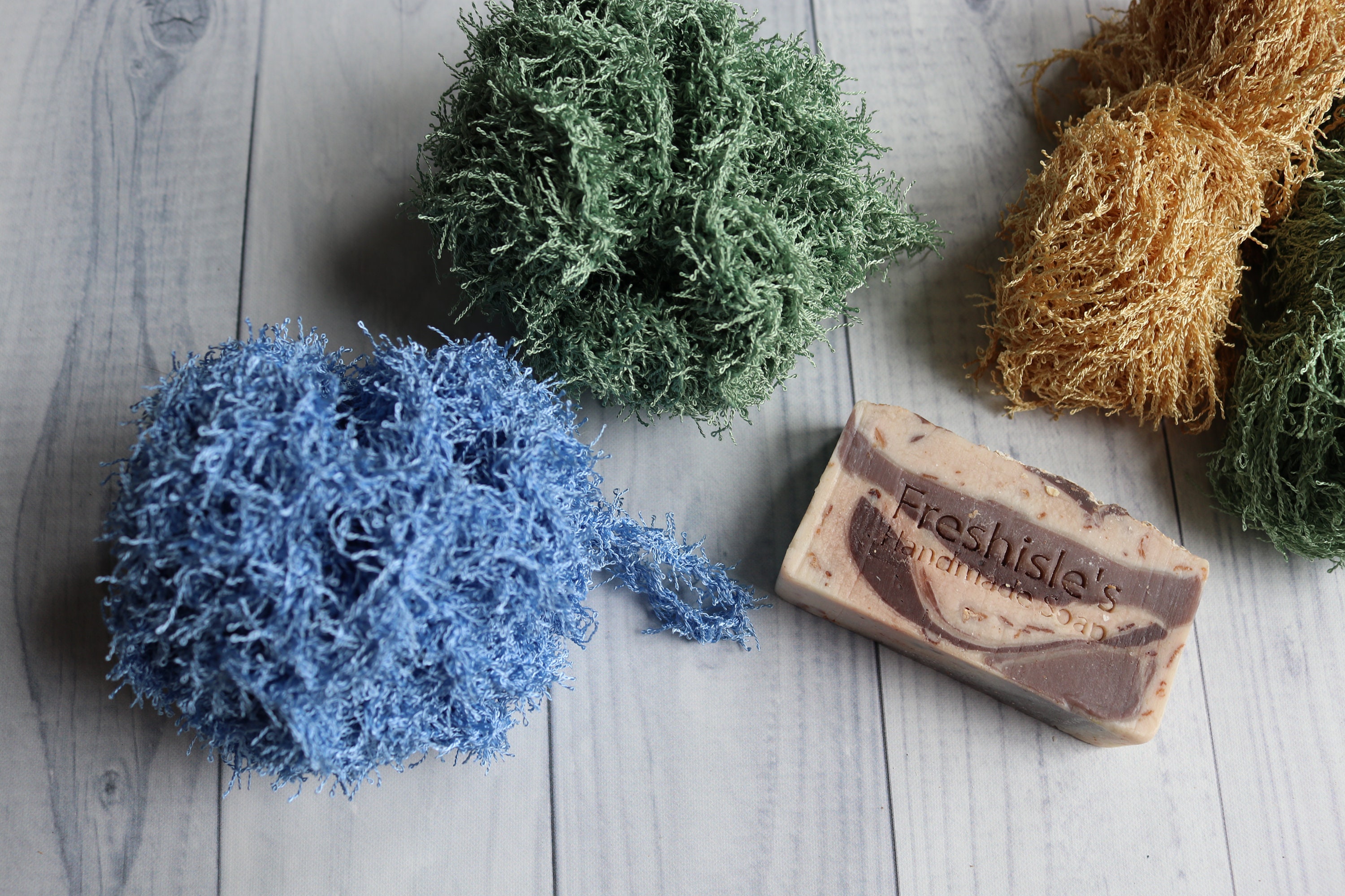 Crochet Bath Shower Pouf CROCHET PATTERN | Etsy