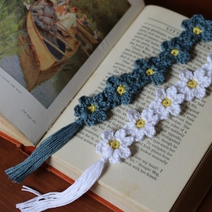 Dainty Daisy Bookmark CROCHET PATTERN - Etsy