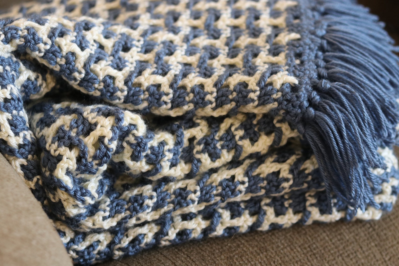 Open Weave Blanket CROCHET PATTERN - Etsy