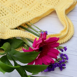 Sunny Day Market Bag CROCHET PATTERN - Etsy