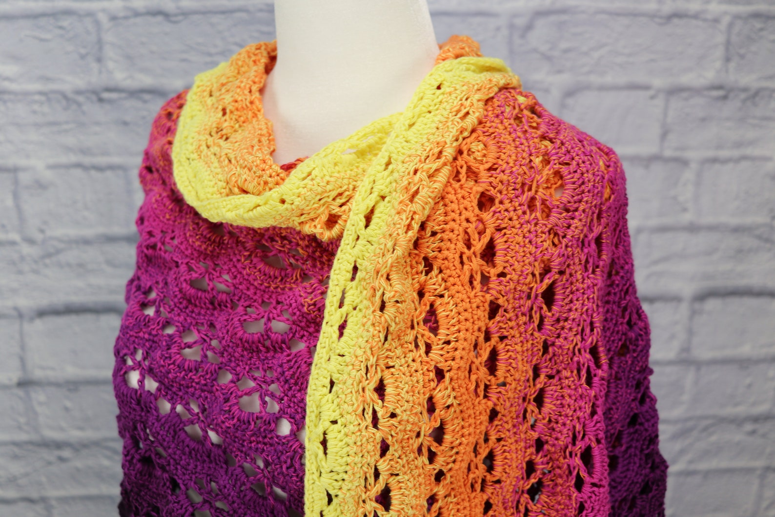 Mountains Shawl CROCHET PATTERN - Etsy