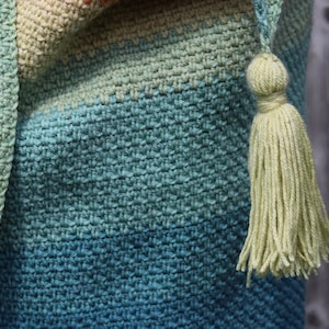 Happy Days Triangle Shawl CROCHET PATTERN - Etsy