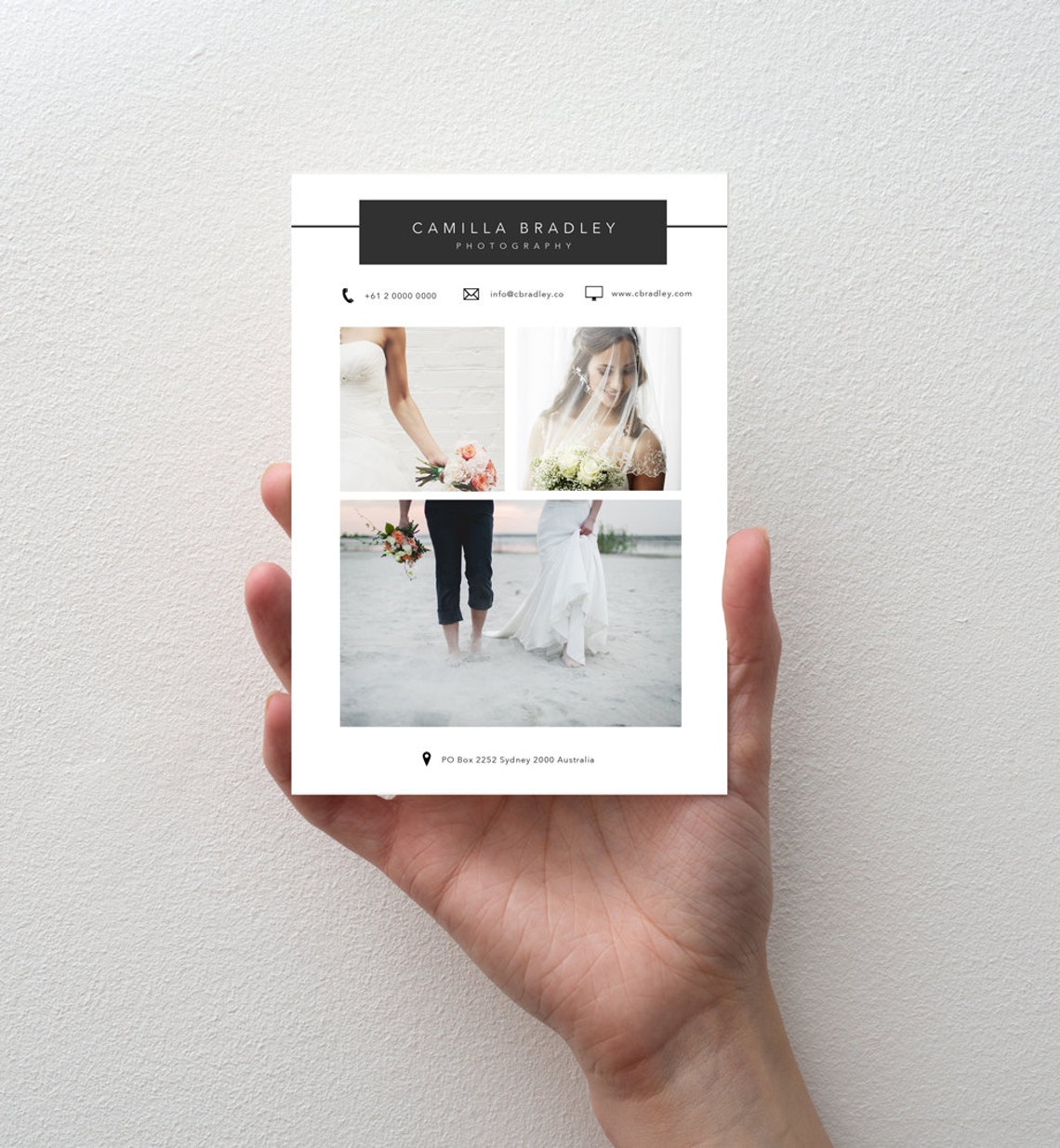 Bradley Price List Template | A5 Template | Printable Price List Design ...