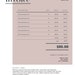 The Amelia Carr Invoice Template Modern Invoice Template Design - Etsy