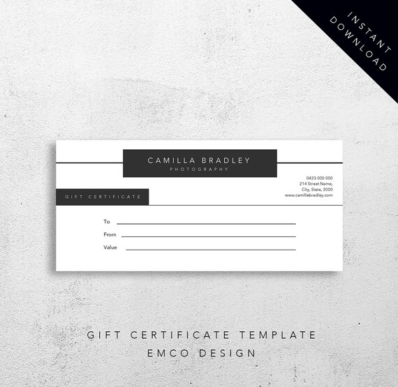 Microsoft Office Gift Certificate Templates