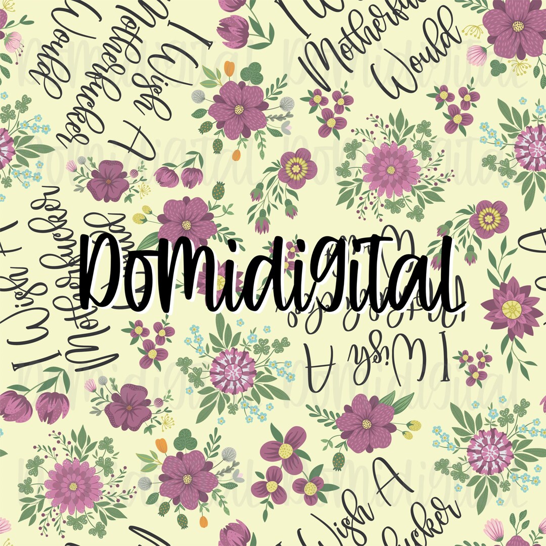 Curse Word Seamless File/ Curse Words Pattern/ Phrase Pattern/ Adult ...