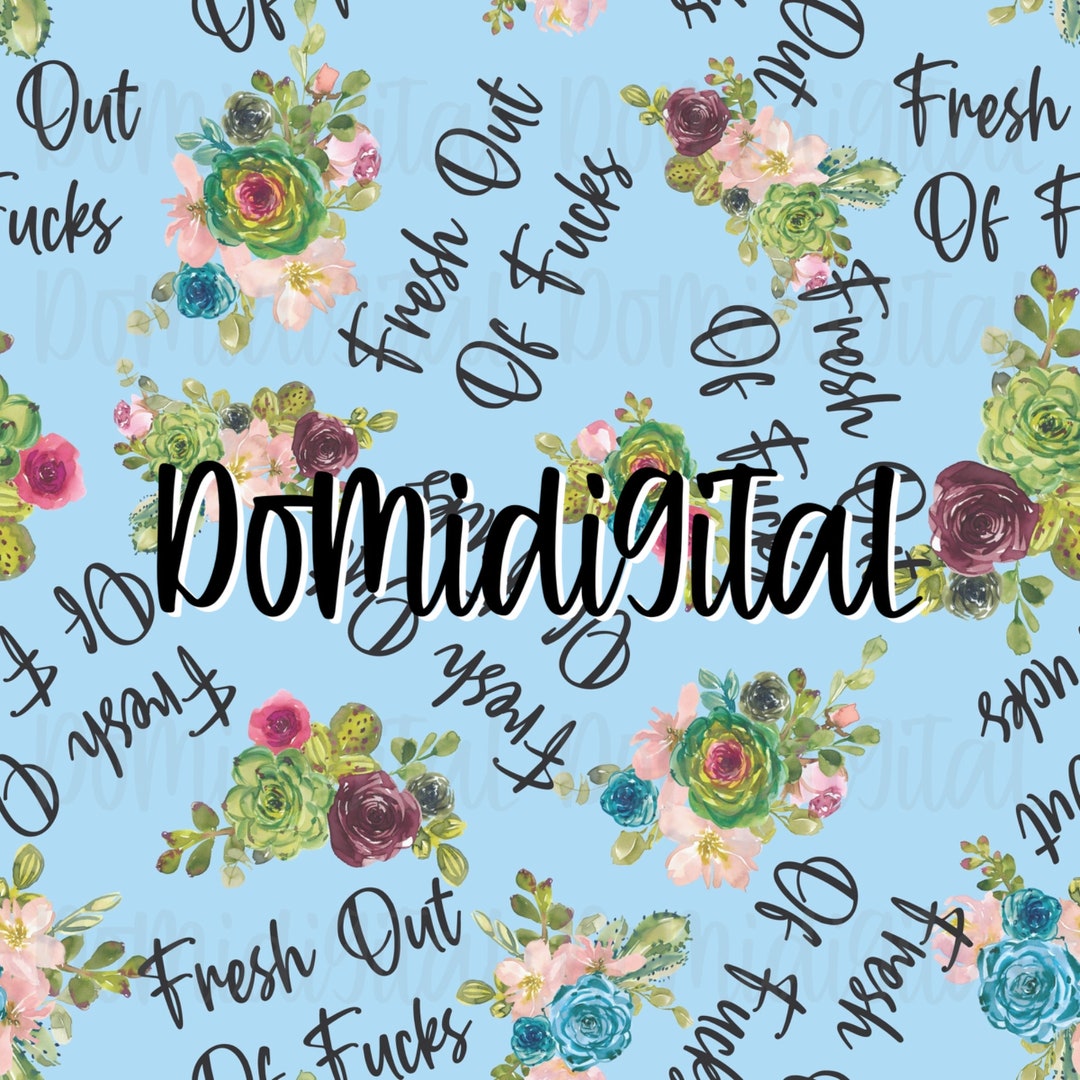 Curse Word Seamless File/ Curse Words Pattern/ Word Pattern/ Phrase ...