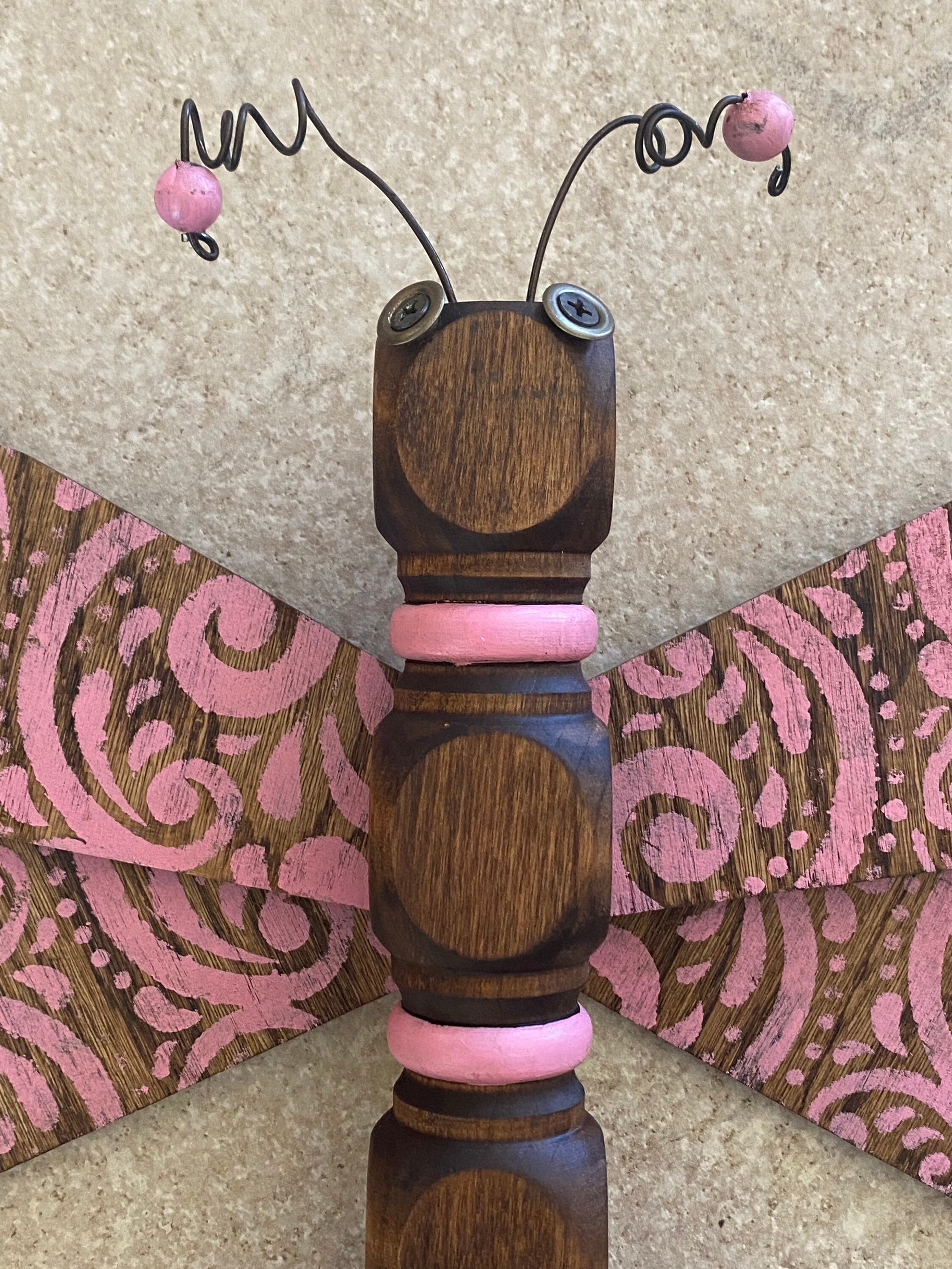 Wooden Table Leg Dragonfly - Indoor or Outdoor Decor - Dragonfly - Etsy