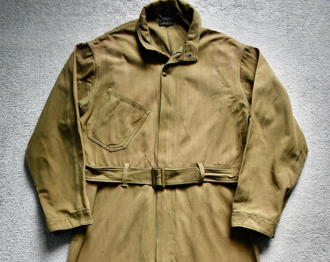 Vtg 1940s WW2 WWII USAAF Army Air Force Green Gabardine Wool Type A-4 ...