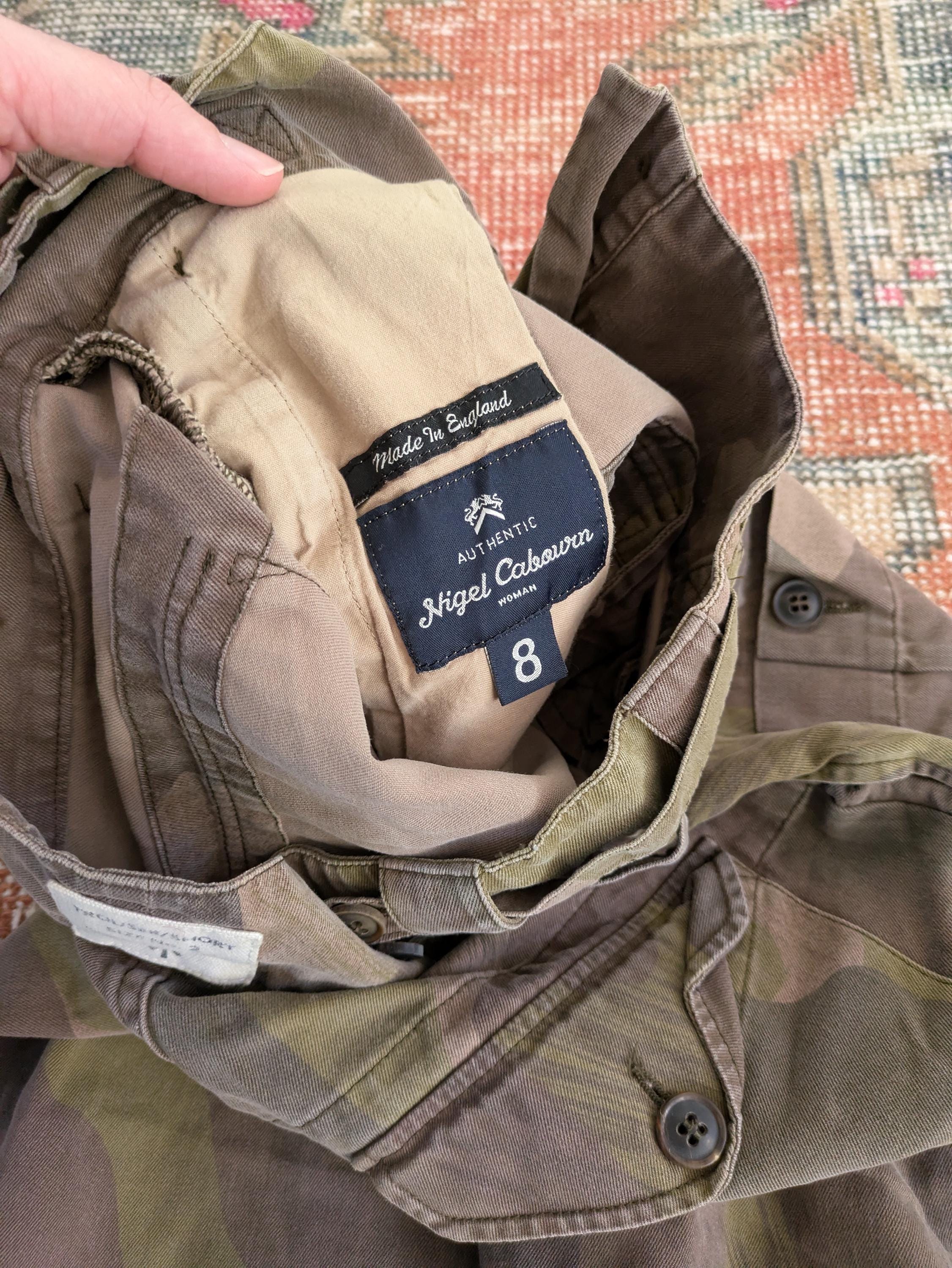 Nigel Cabourn 1942 British Army Pant Fade Camouflage Trousers Vtg Repro ...