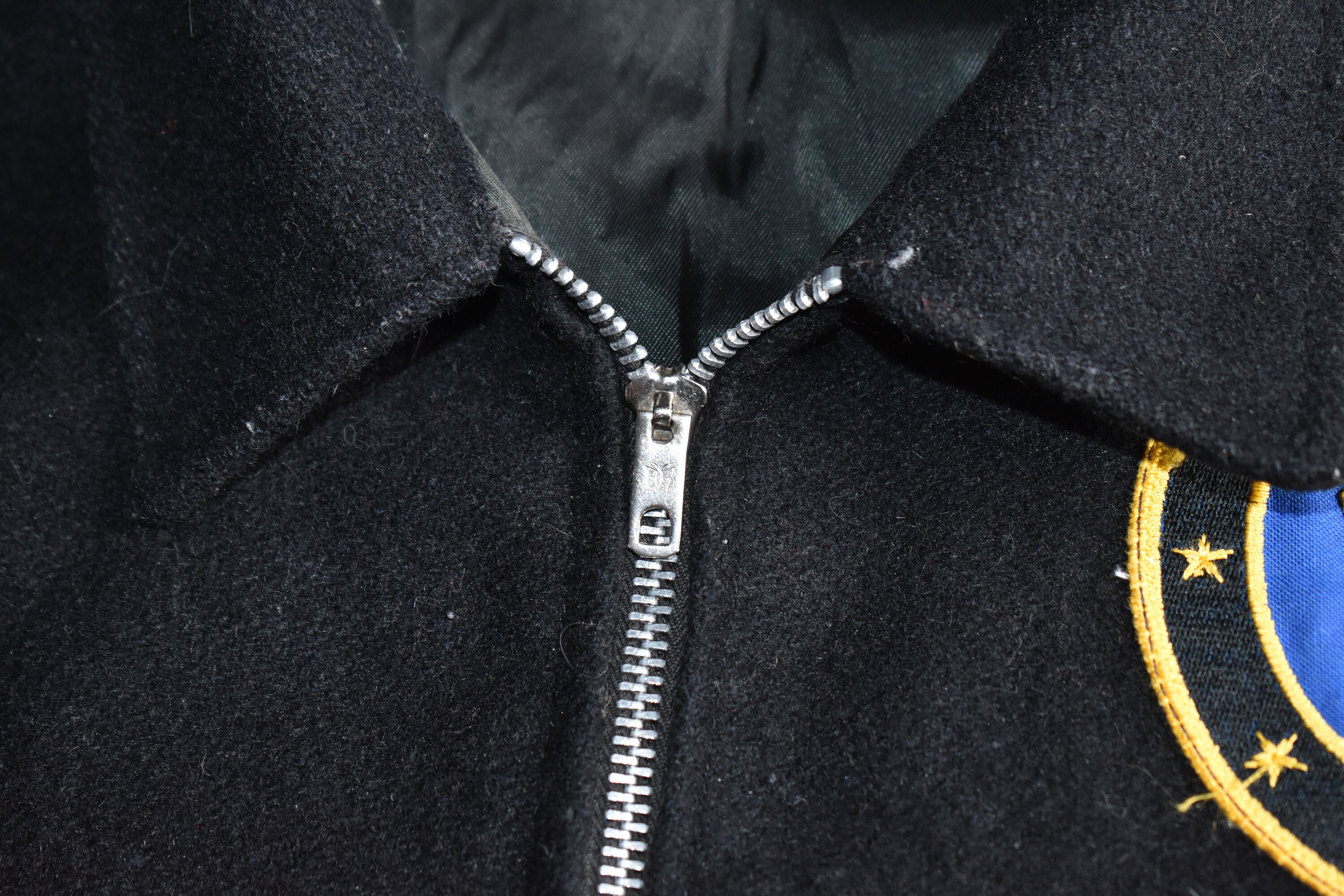 Vtg 1985 US Navy Med Cruise Embroidered Wool Military Souvenir Tour ...