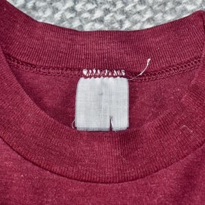 Vtg 70s 80s 3743 BMTS Maroon USAAF Military Training T-shirt Single ...