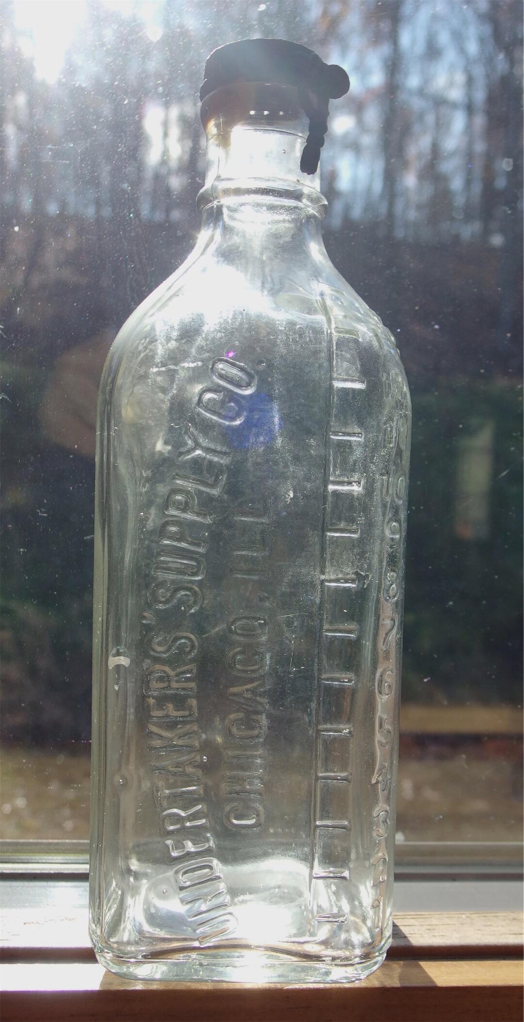 Undertakers Supply Bottle Embalming Fluid 1920's - Etsy