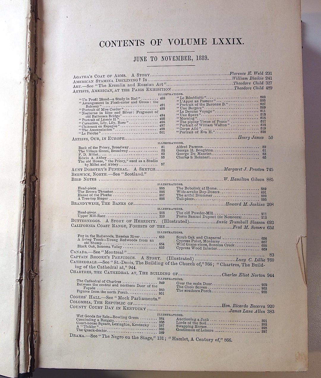 Antique 1889 Harper's Magazine - Etsy