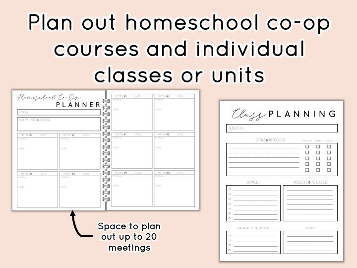 ULTIMATE Homeschool Planner 100% Editable & Dozens of Layouts digital ...