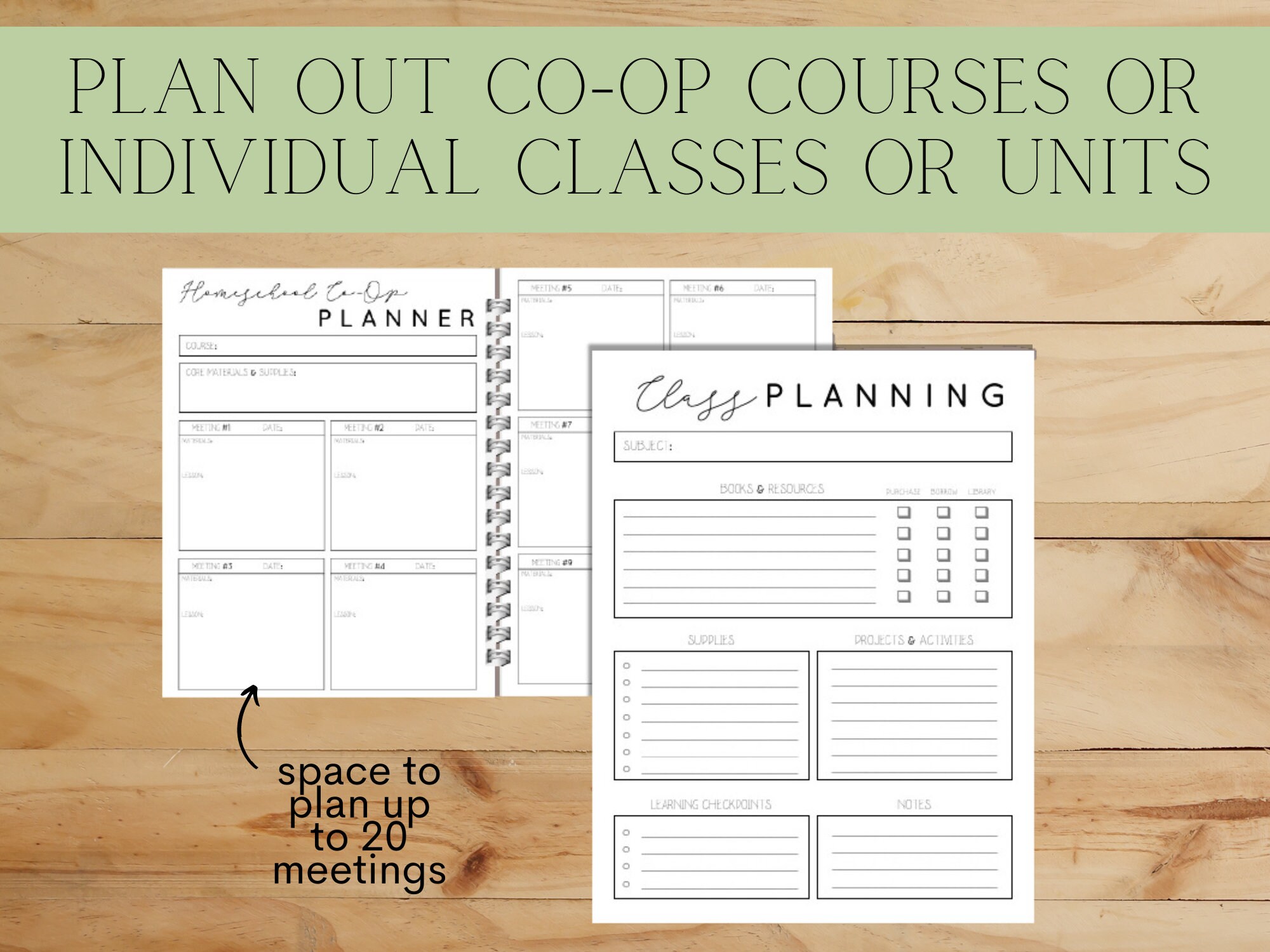 Editable Homeschool Planner for 2023-2024 Dozens of Layouts for ...